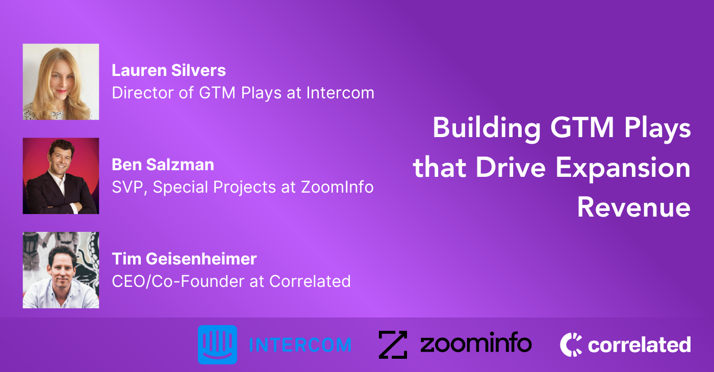 Case Study: How Intercom uses Correlated to drive expansion revenue ...